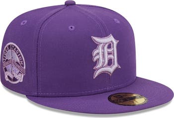 New Era Men's New Era Purple Detroit Tigers Lavender Undervisor 59FIFTY ...