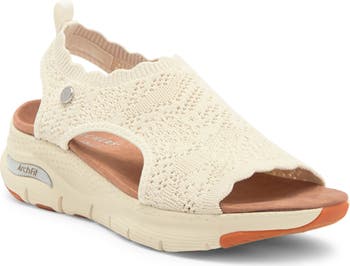 SKECHERS x Martha Stewart Arch Fit Breezy City Catch Slingback Sandal ...