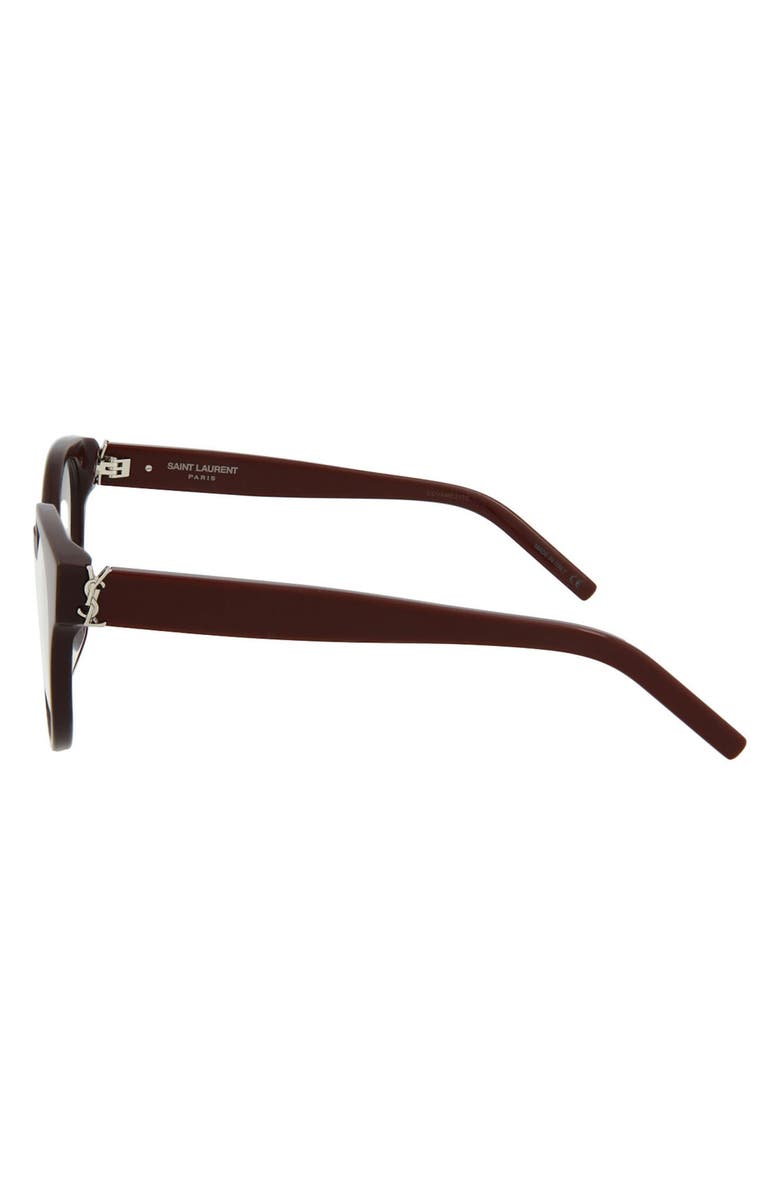 Saint Laurent 53mm Round Optical Frames | Nordstromrack