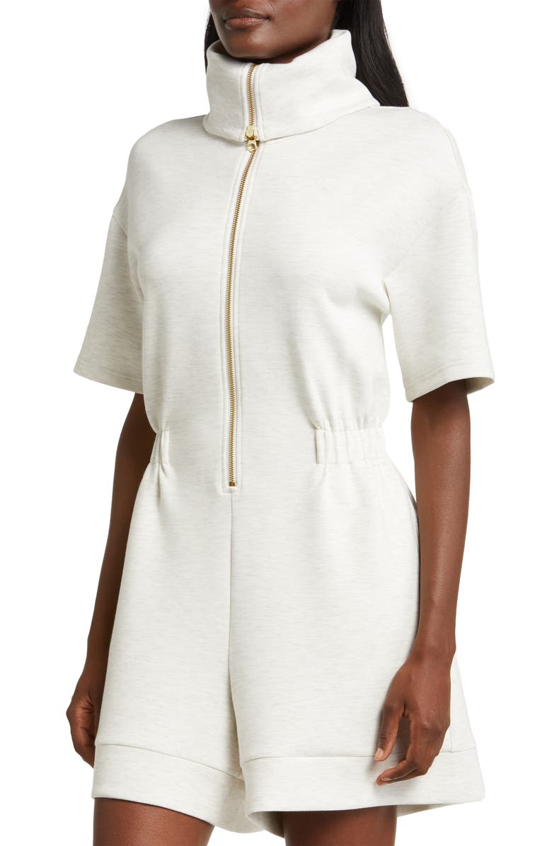 Varley Caldwell Platter Collar Romper | Nordstromrack