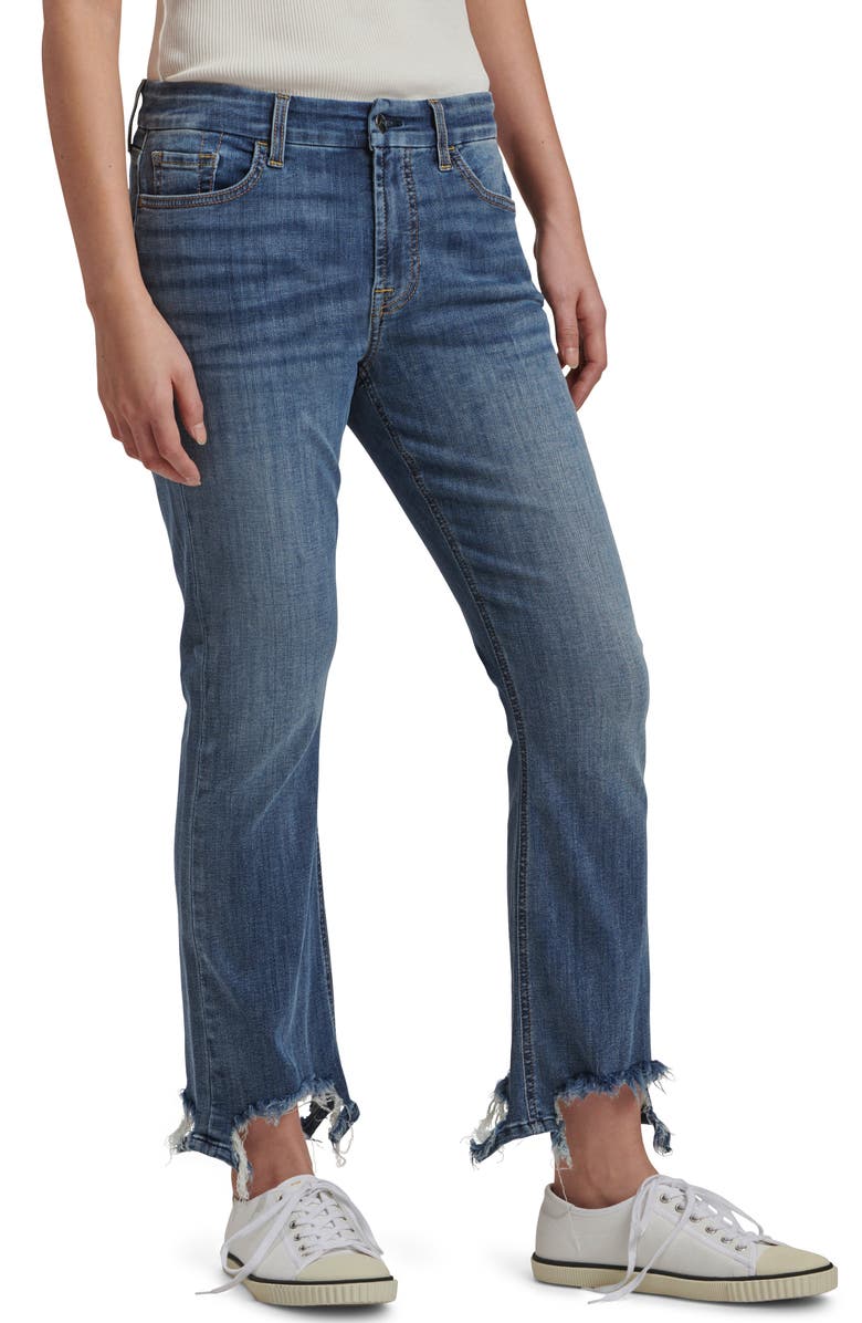 JEN7 by 7 For All Mankind Kick Flare Crop Jeans | Nordstrom