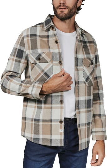 7 Diamonds Generation™ Twill Shacket | Nordstrom