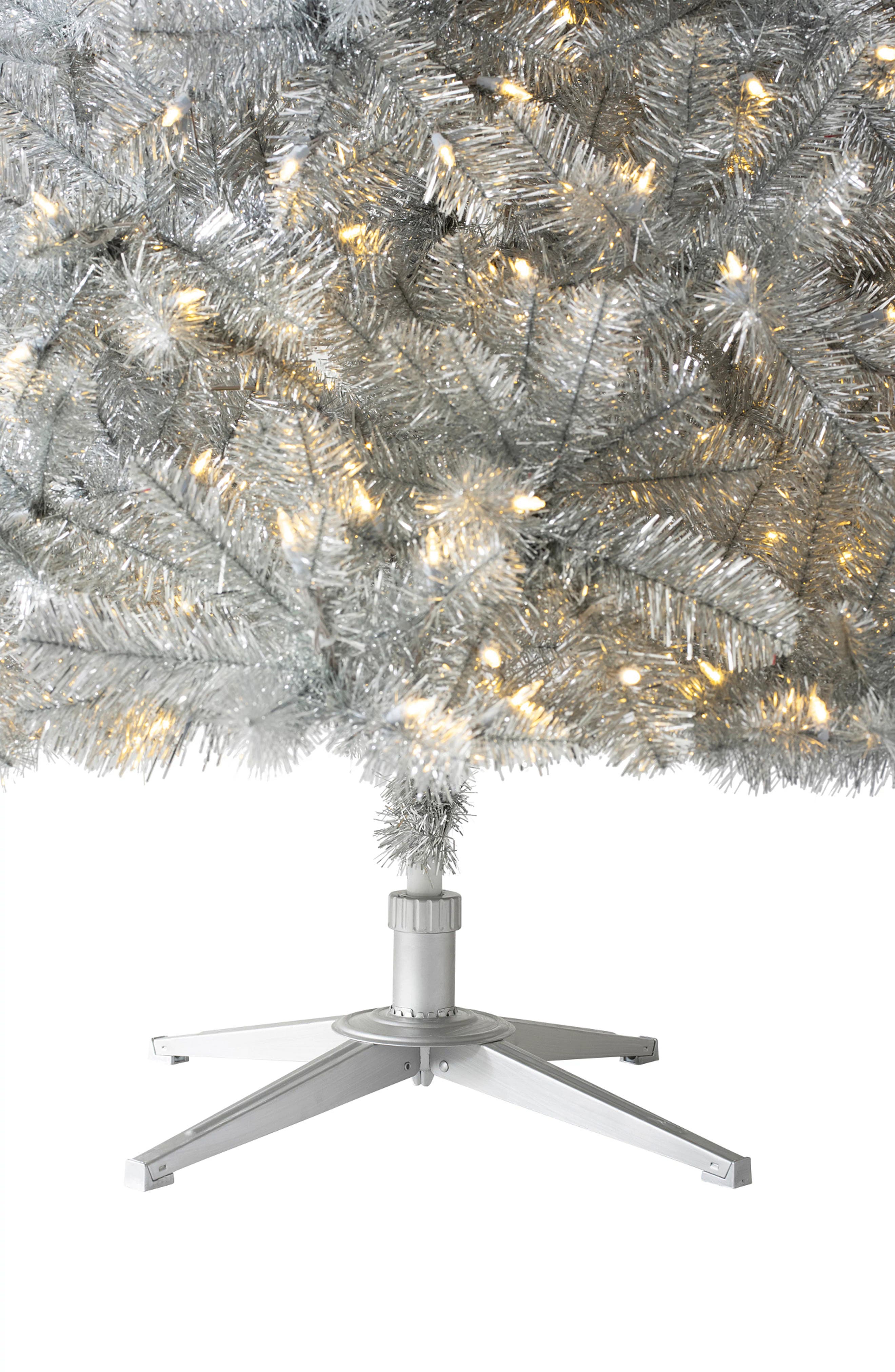 TREETOPIA Artificial Silver Stardust Tinsel Tree | Nordstromrack