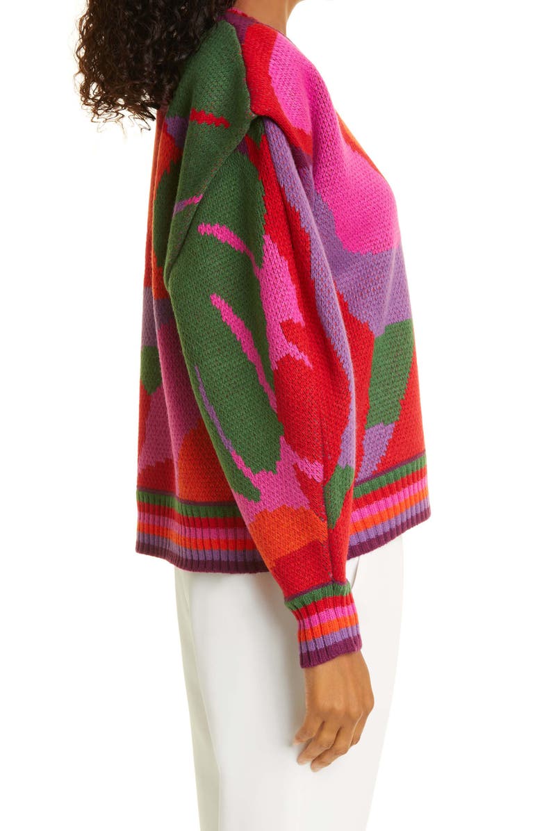 FARM Rio Abstract Camo Sweater | Nordstromrack