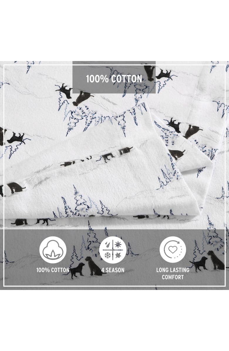 Eddie Bauer Dog Friends Holiday Flannel Sheet Set | Nordstromrack