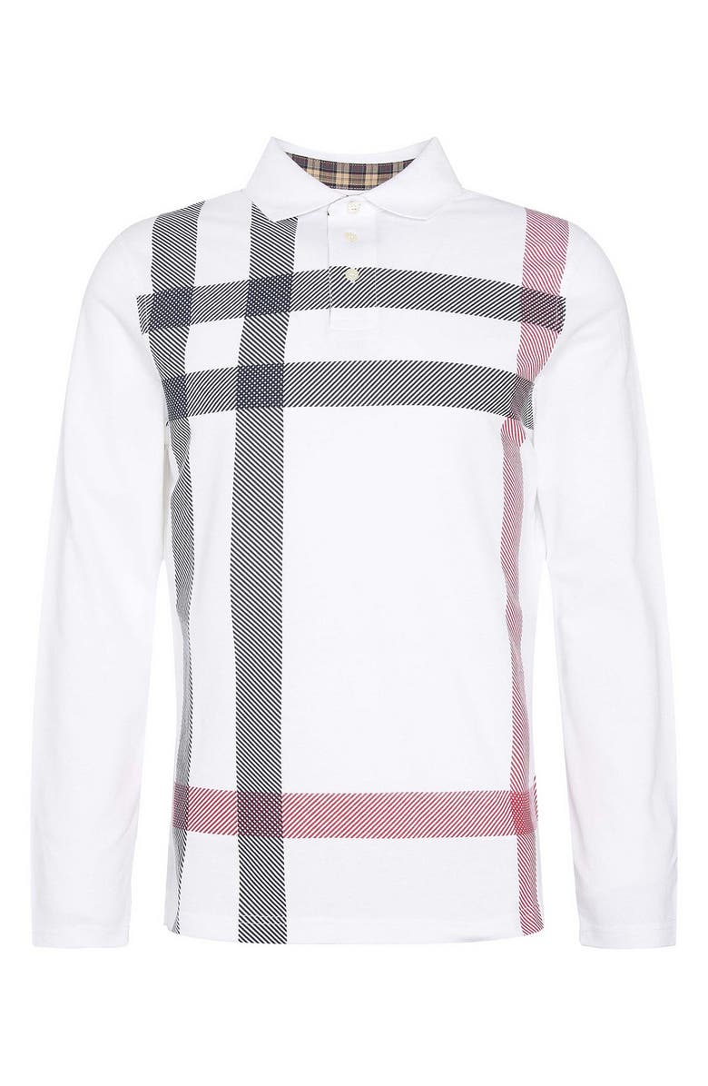 Barbour Blaine Tartan Long Sleeve Polo | Nordstrom