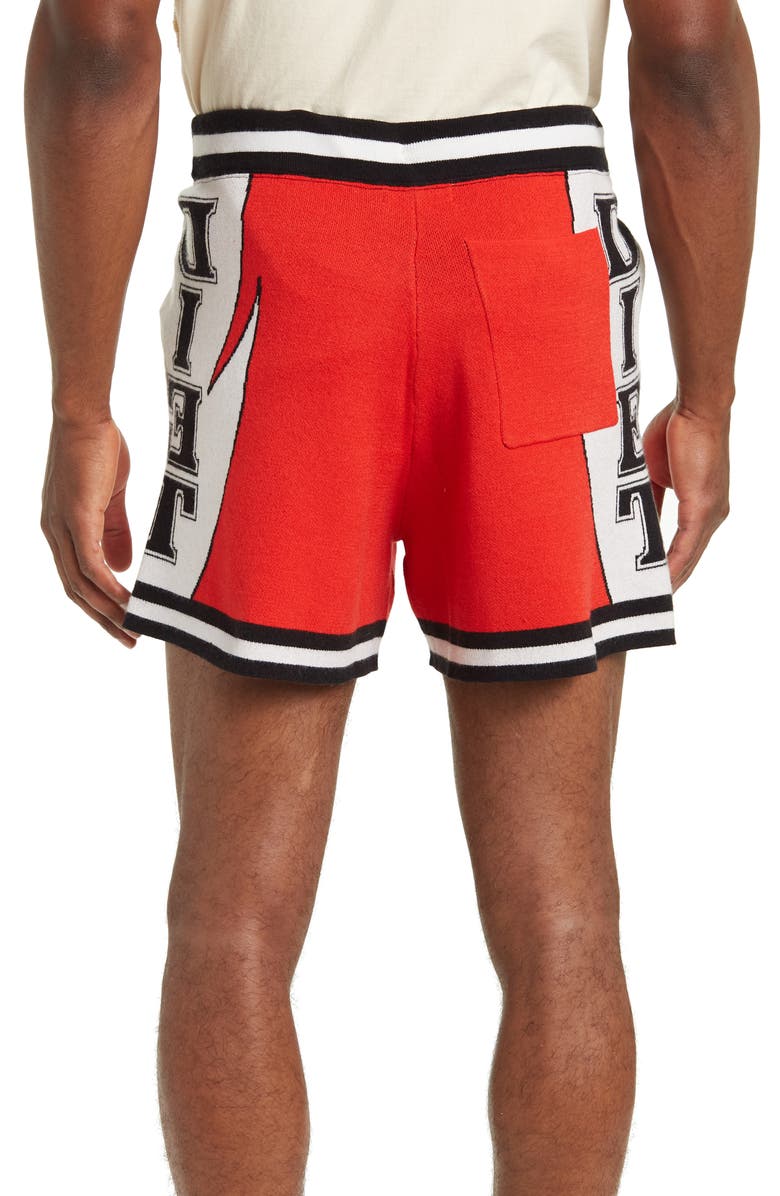 DIET STARTS MONDAY Intarsia Logo Knit Drawstring Shorts | Nordstromrack