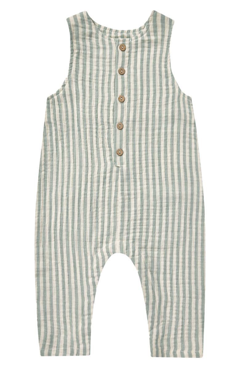 Rylee + Cru Stripe Cotton Romper | Nordstromrack