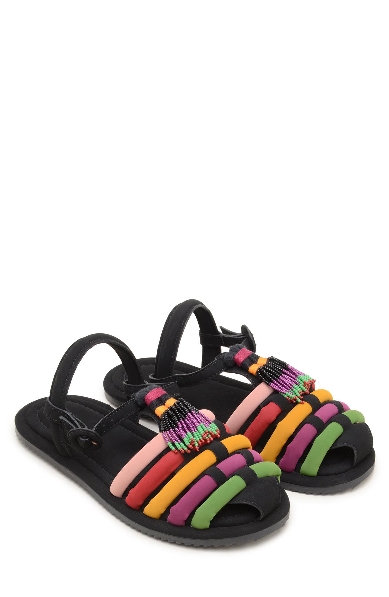 FARM Rio Rainbow Beaded Sandal (Women) | Nordstromrack