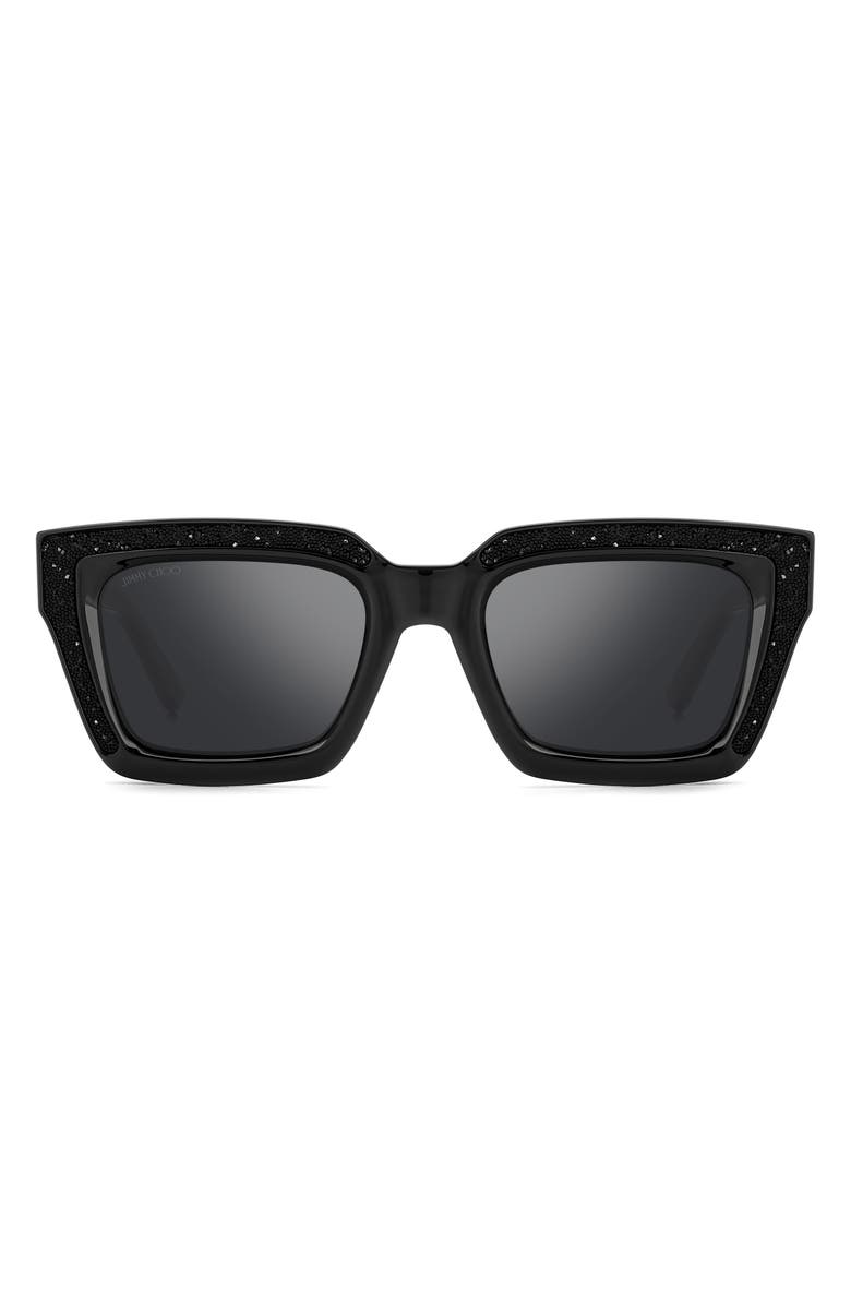 Jimmy Choo Megss 51mm Rectangle Sunglasses | Nordstromrack