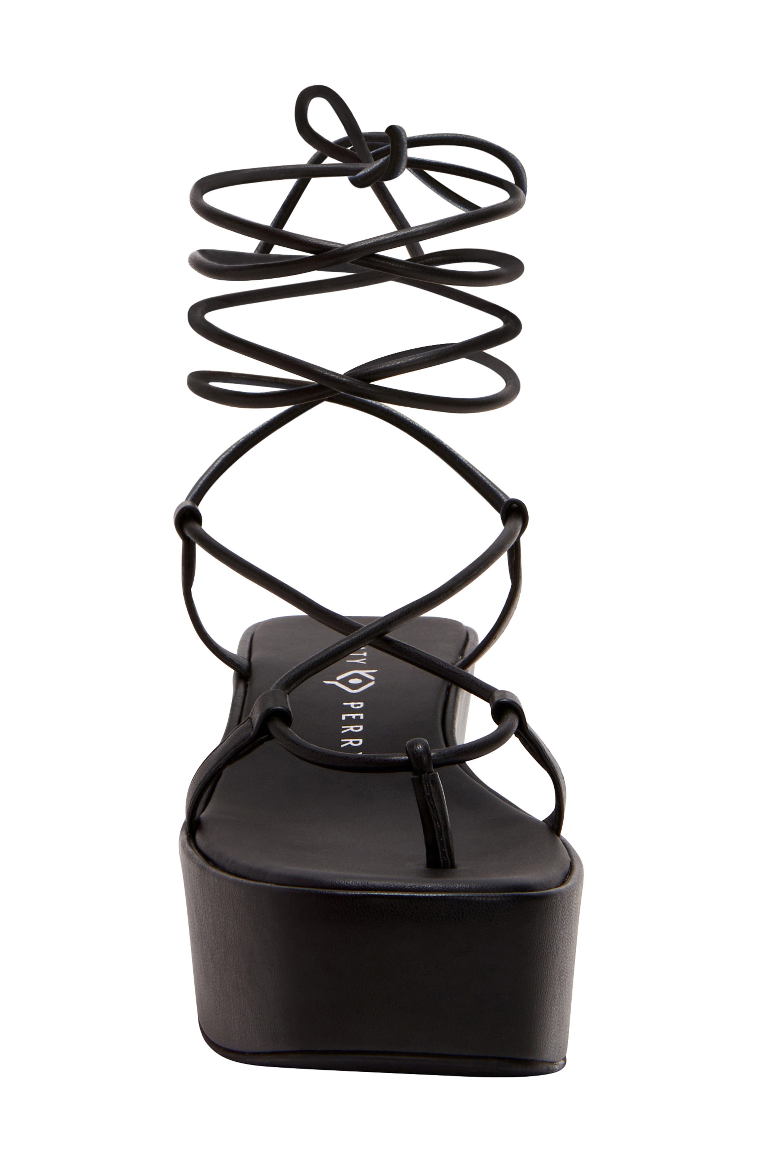Katy Perry The Busy Bee Ankle Wrap Platform Sandal (Women) | Nordstromrack