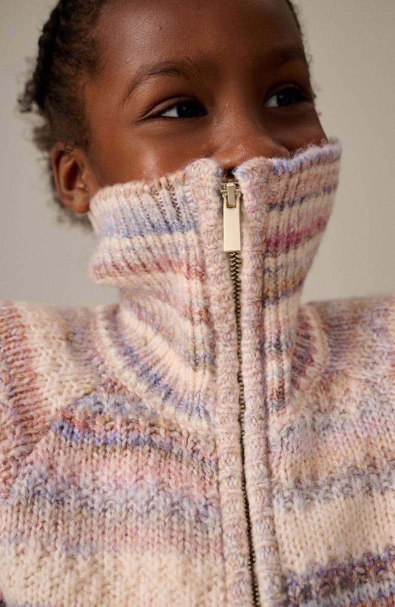 NEXT Kids' Stripe Zip-Up Cardigan | Nordstromrack