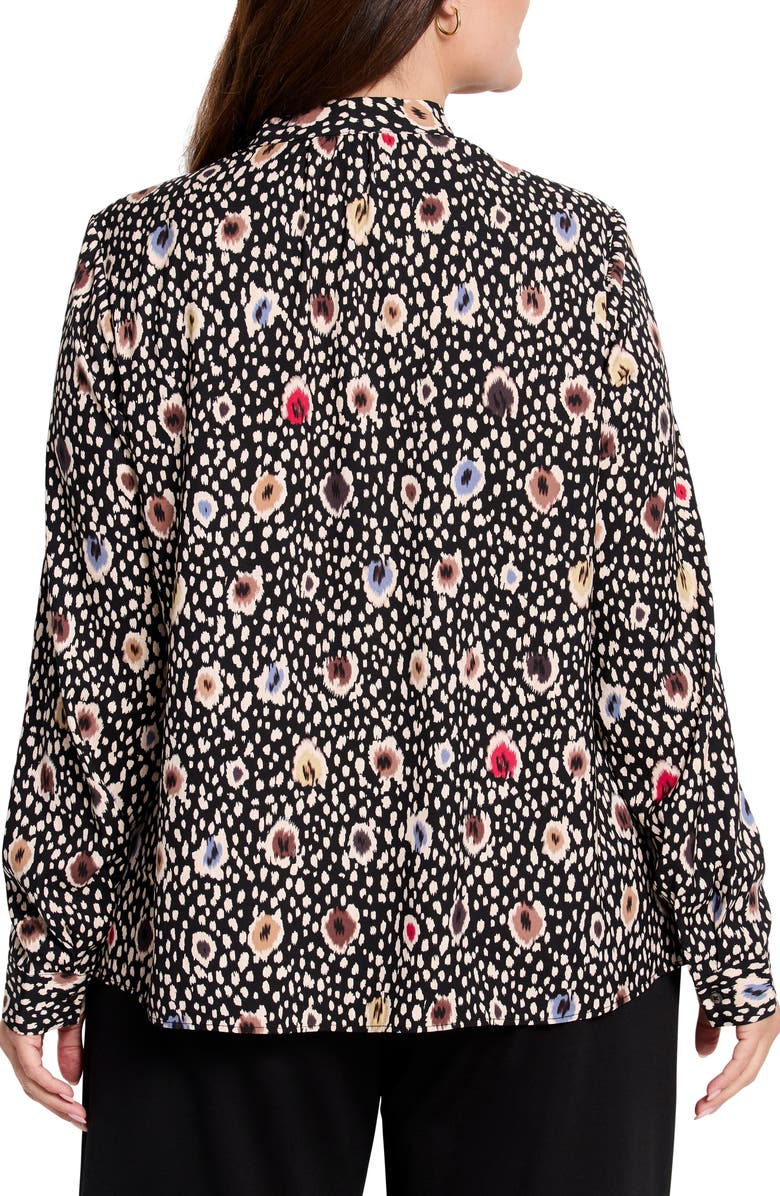 NIC+ZOE Spotted Dots V-Neck Top | Nordstrom
