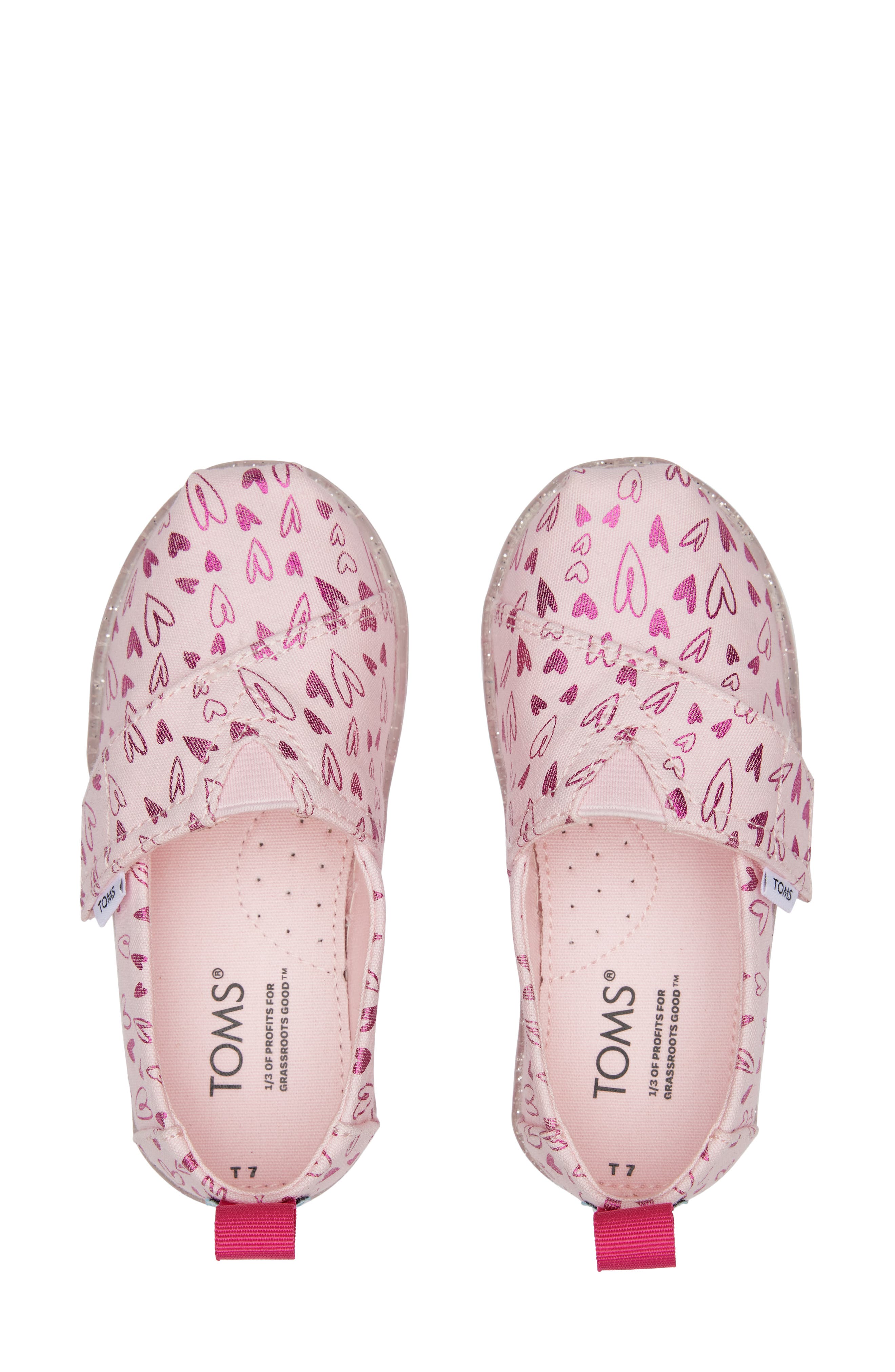 TOMS Kids' Heart Alpargata Slip-On | Nordstromrack