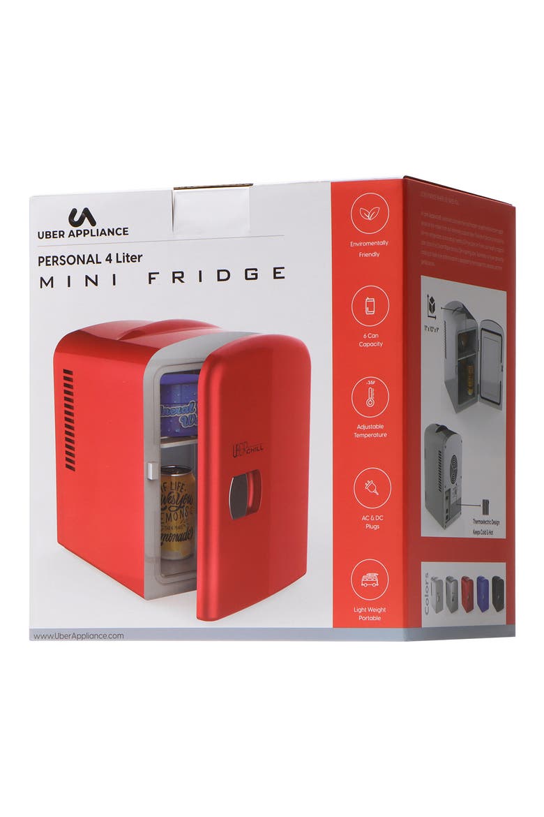 6-Can Mini Fridge - Red | Nordstromrack