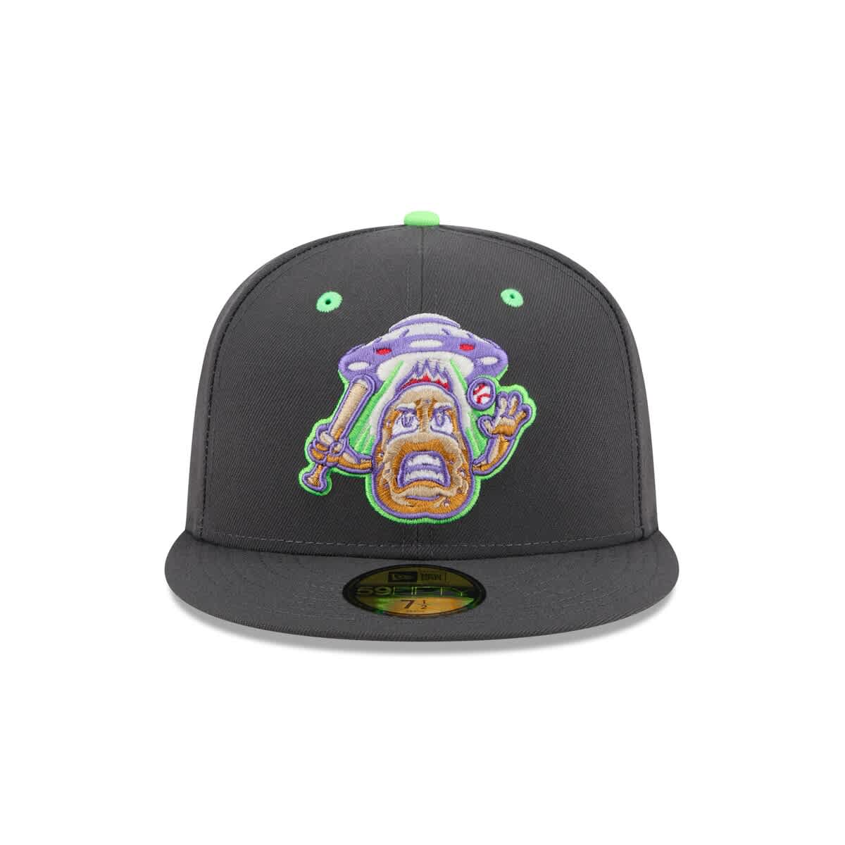 New Era Men's New Era Charcoal New Hampshire Fisher Cats Theme Nights ...