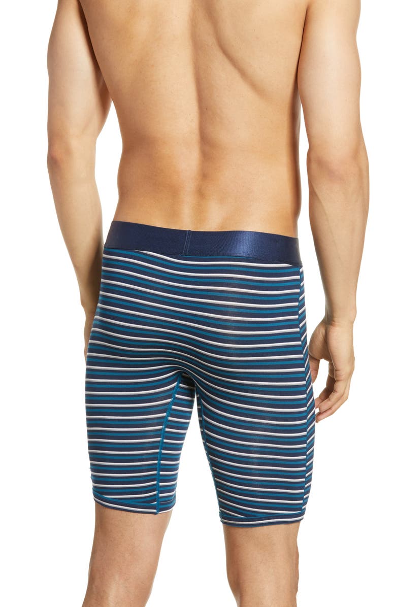 Tommy John Second Skin Donnie Stripe Boxer Briefs | Nordstrom