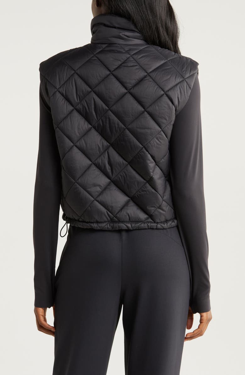 Zella Reversible Quilted Nylon Puffer Vest | Nordstromrack