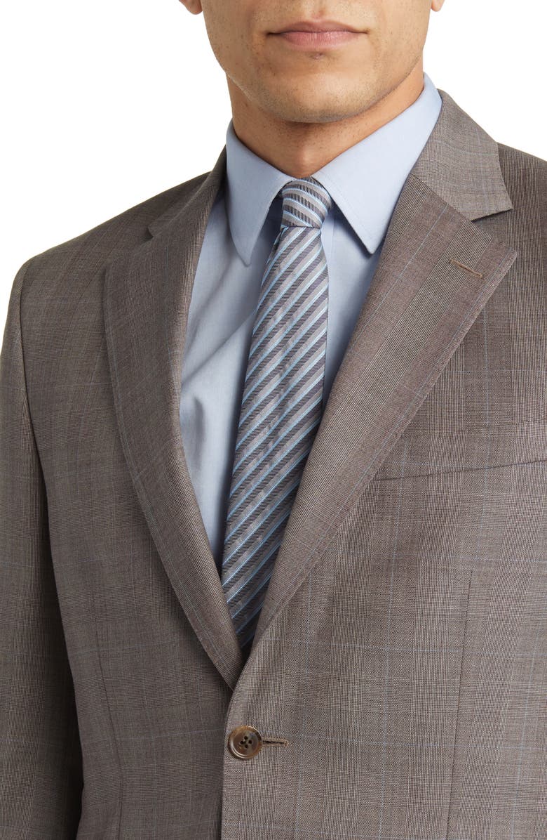 Peter Millar Tailored Fit Plaid Wool Suit | Nordstrom