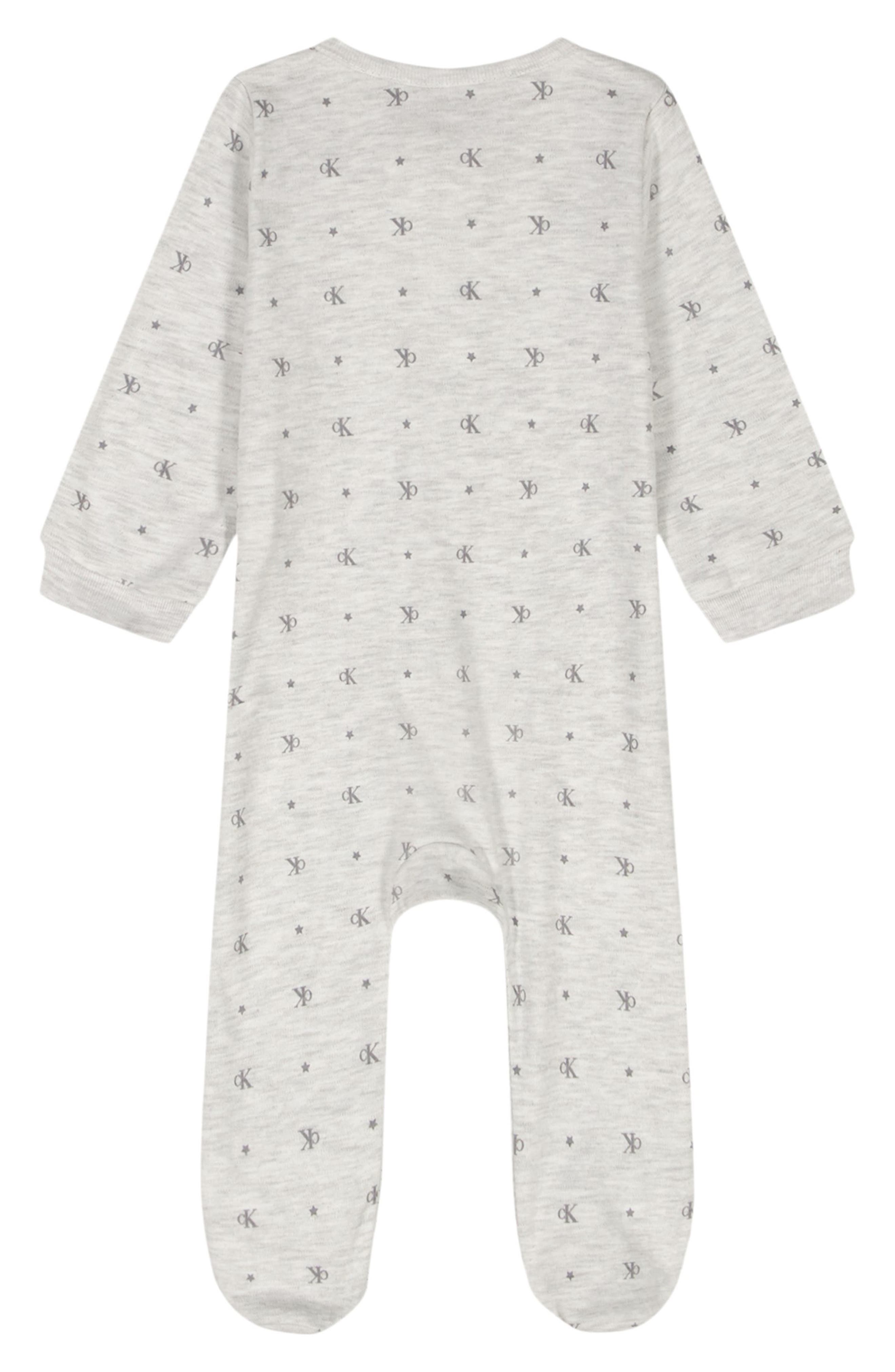 Calvin Klein Print Zip Footie | Nordstromrack