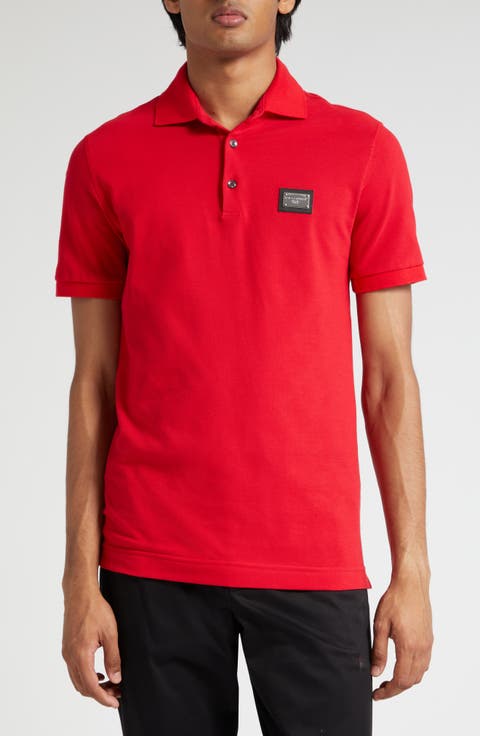 Red Designer Polo Shirts Men's Polo Shirt For Men Designer Polos Men