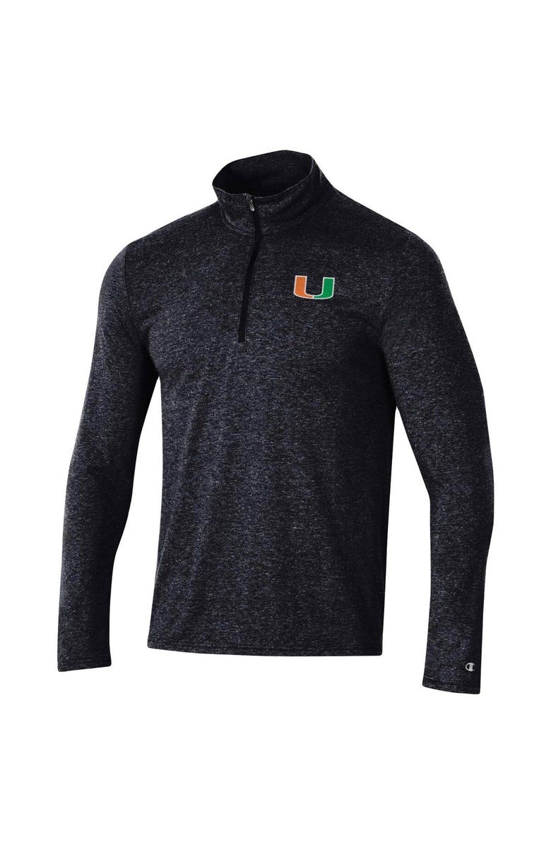 Champion Men's Champion Heathered Black Miami Hurricanes Field Day Team ...