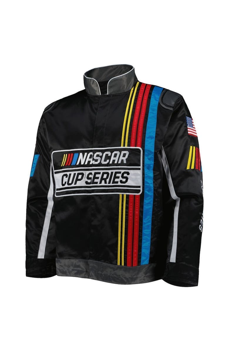 CHECKERED FLAG Men's Checkered Flag Black/Gray NASCAR Nylon Uniform ...