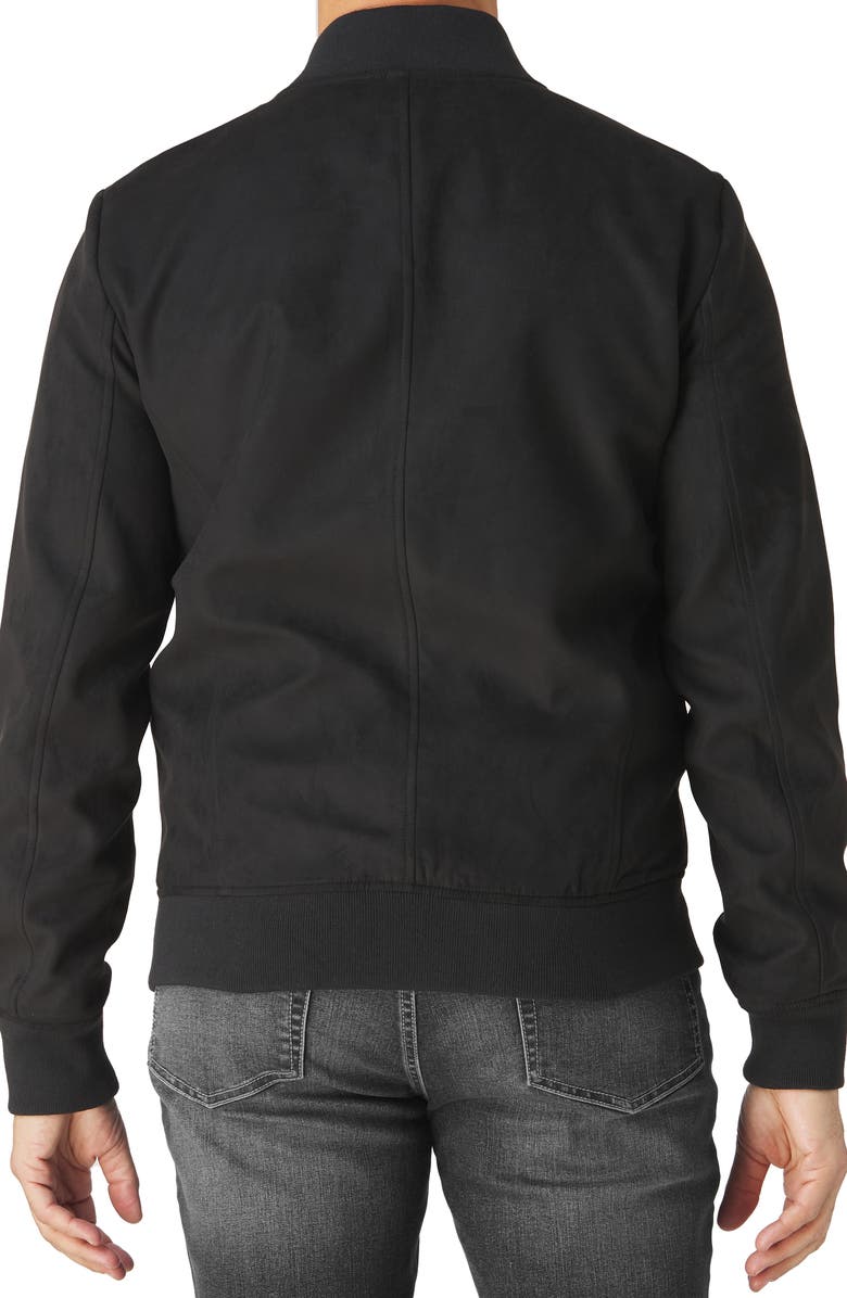 Slate & Stone Faux Leather Bomber Jacket | Nordstromrack