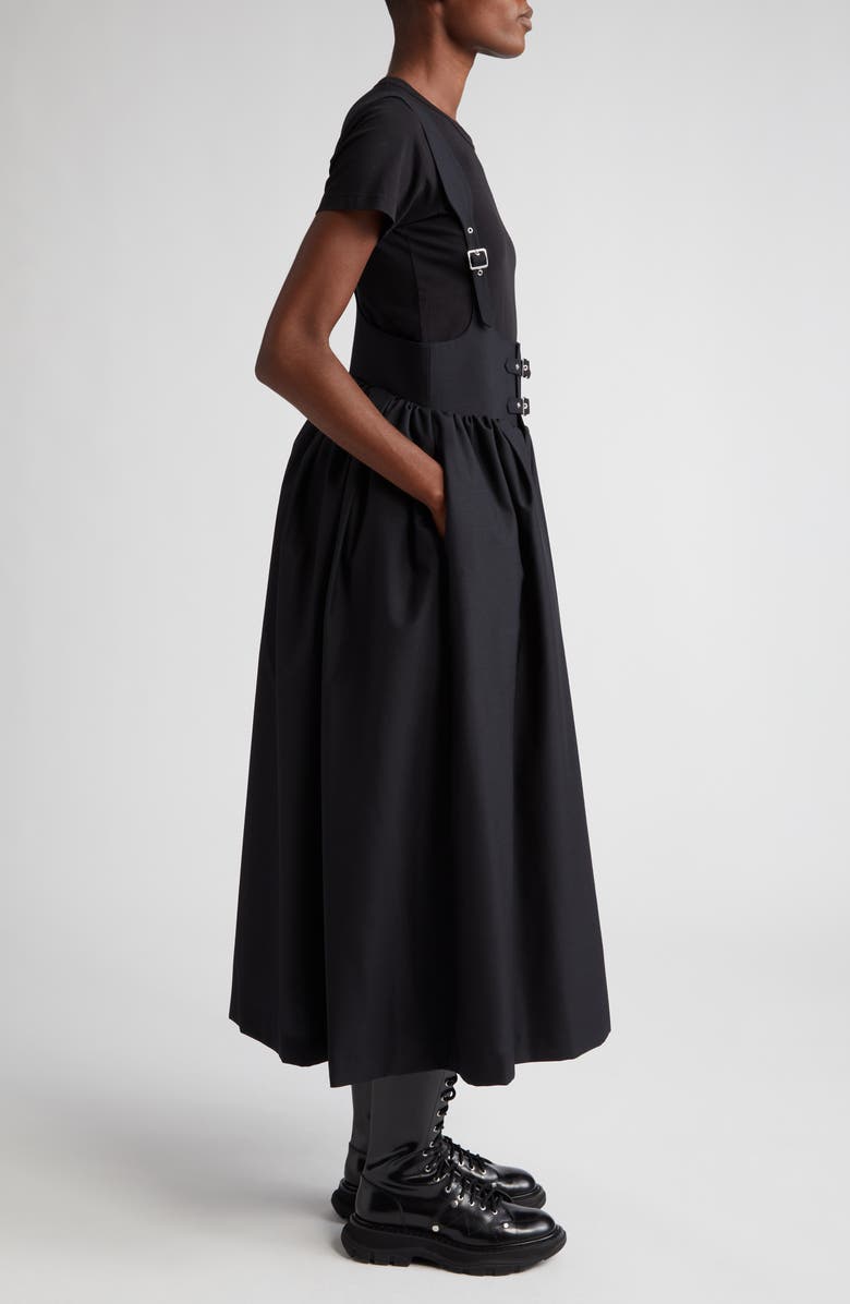 Noir Kei Ninomiya Tropical Wool Apron Dress | Nordstromrack