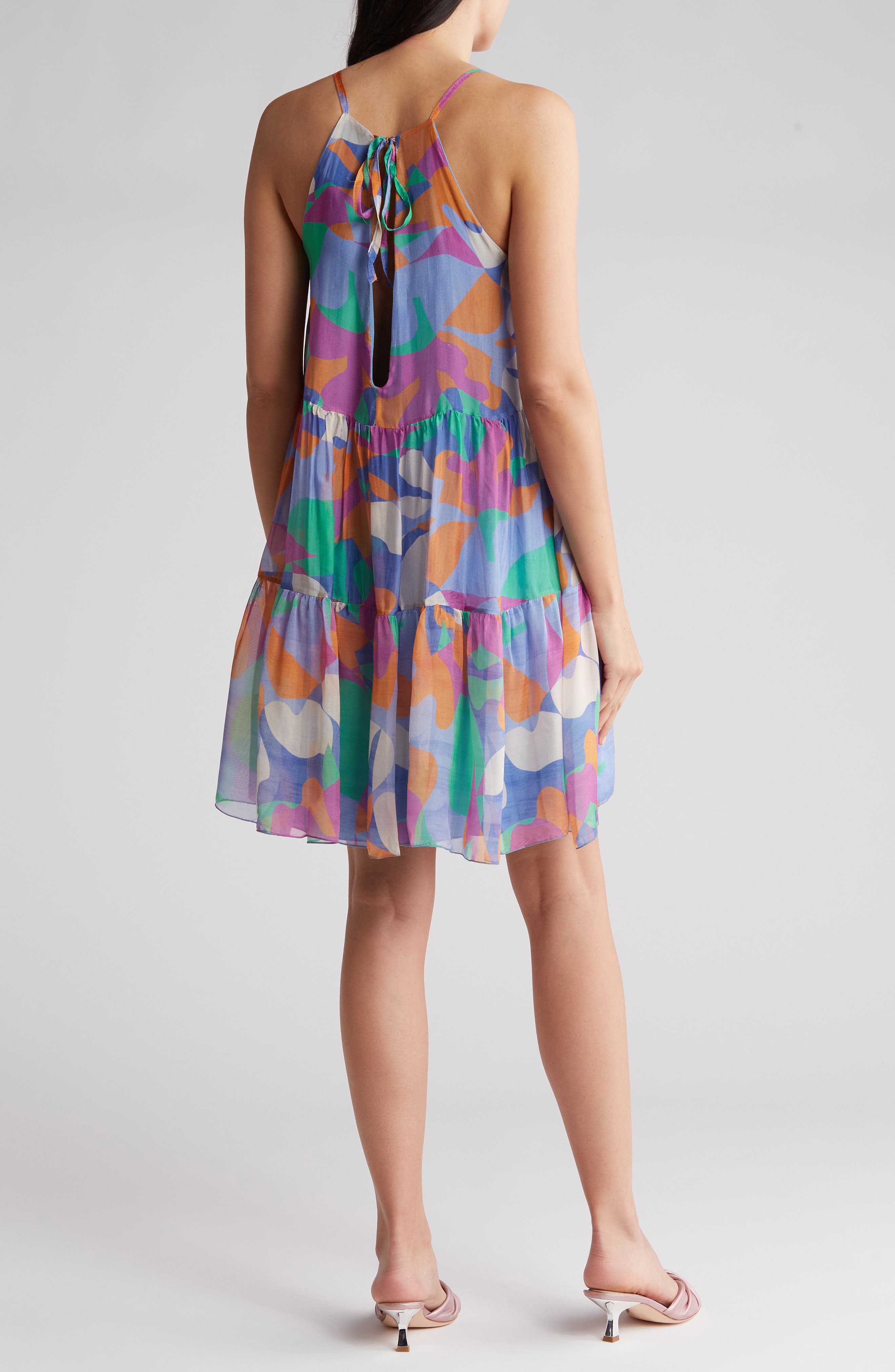 FRNCH Aneth Silk Blend Dress | Nordstromrack