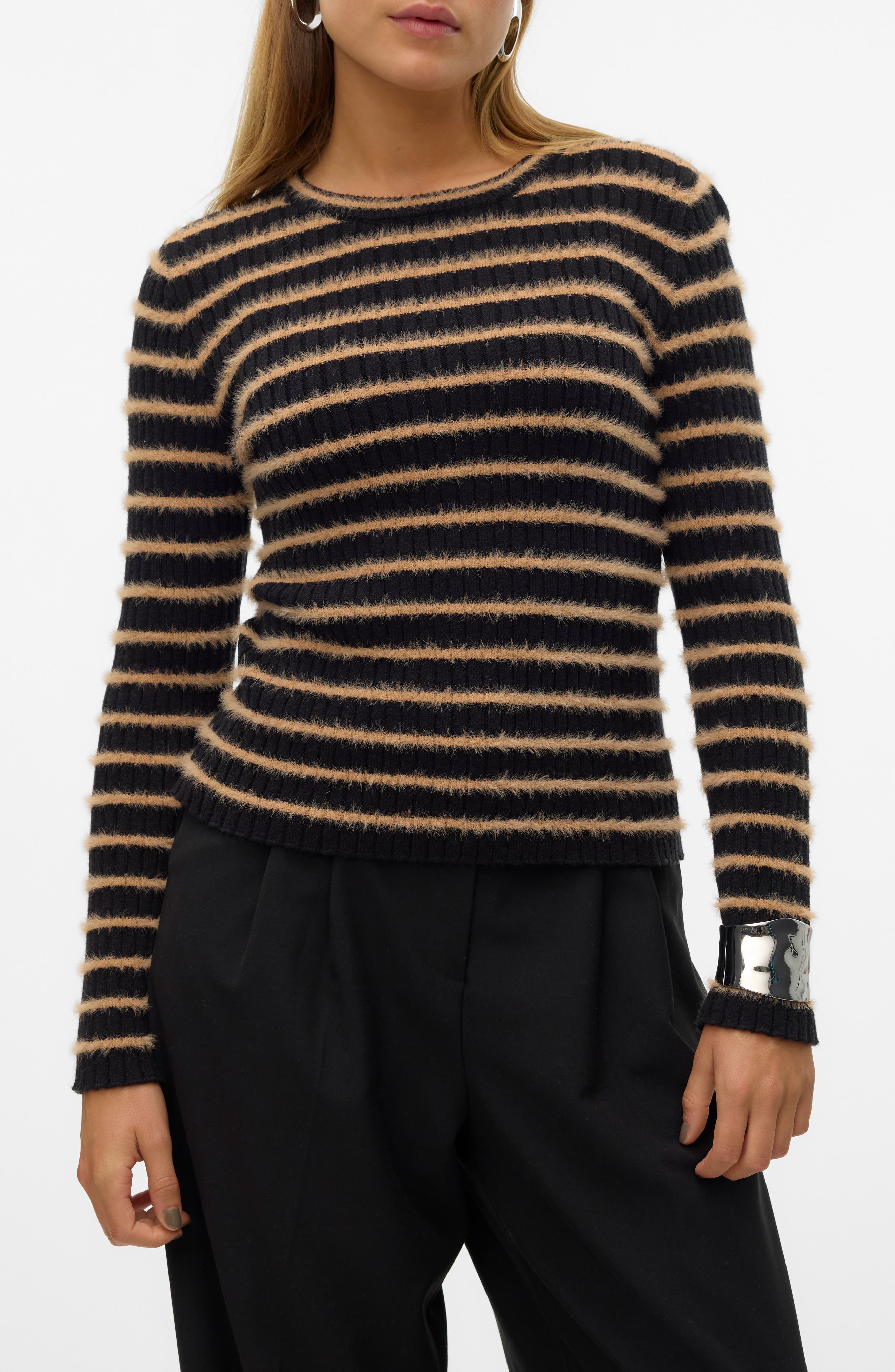 VERO MODA Stripe Sweater | Nordstromrack