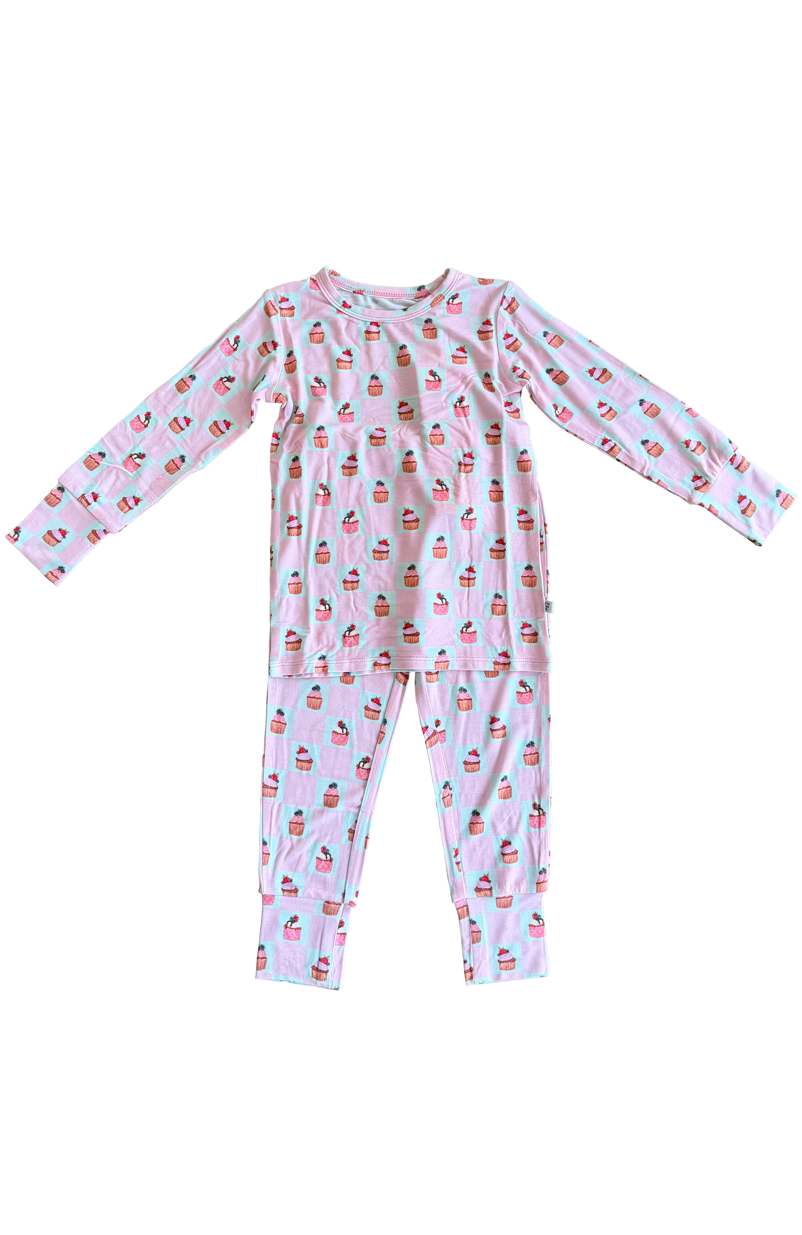 Laree + Co Lillian's Garden Cupcakes 2-Piece Long Sleeve Set - Toddler ...