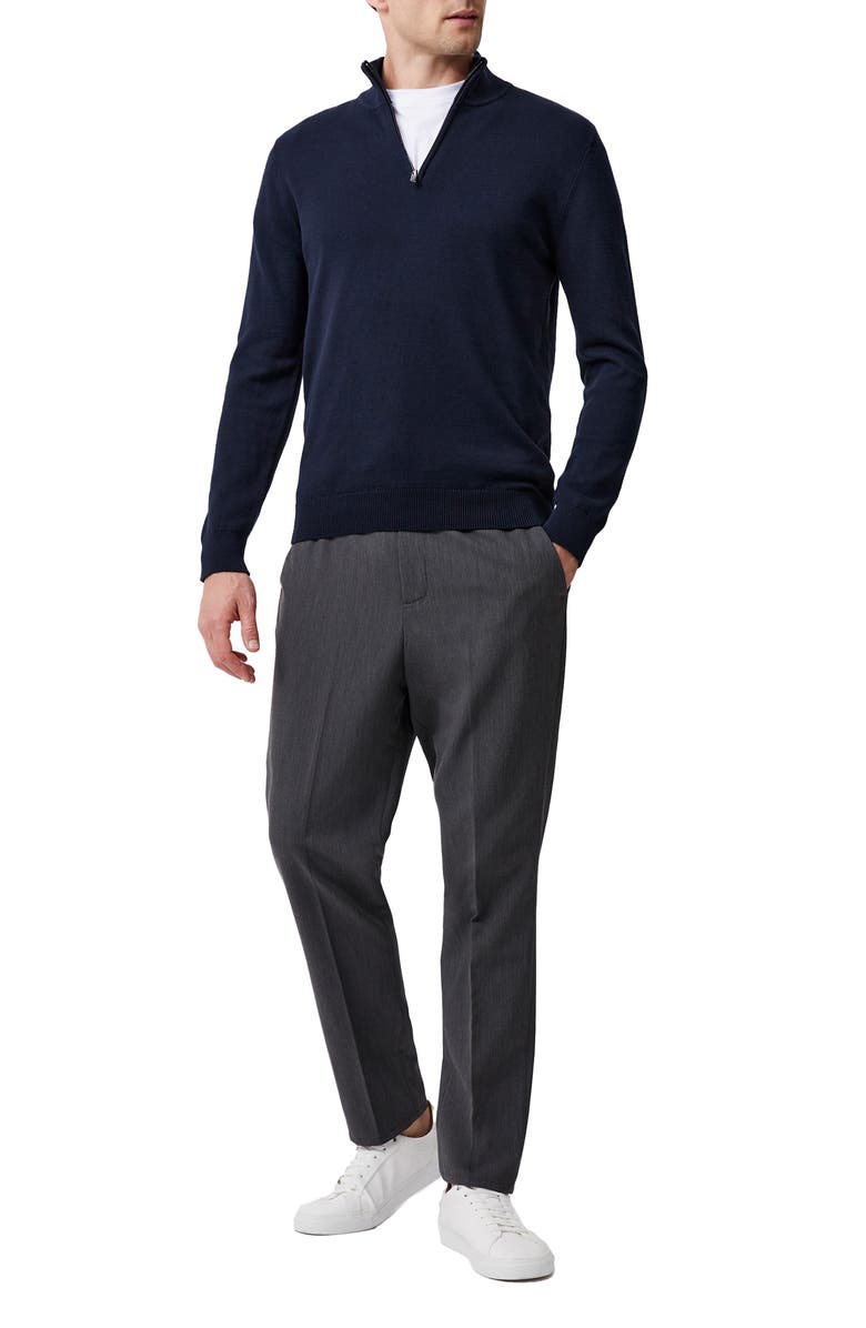 French Connection Quarter Zip Cotton Sweater | Nordstrom