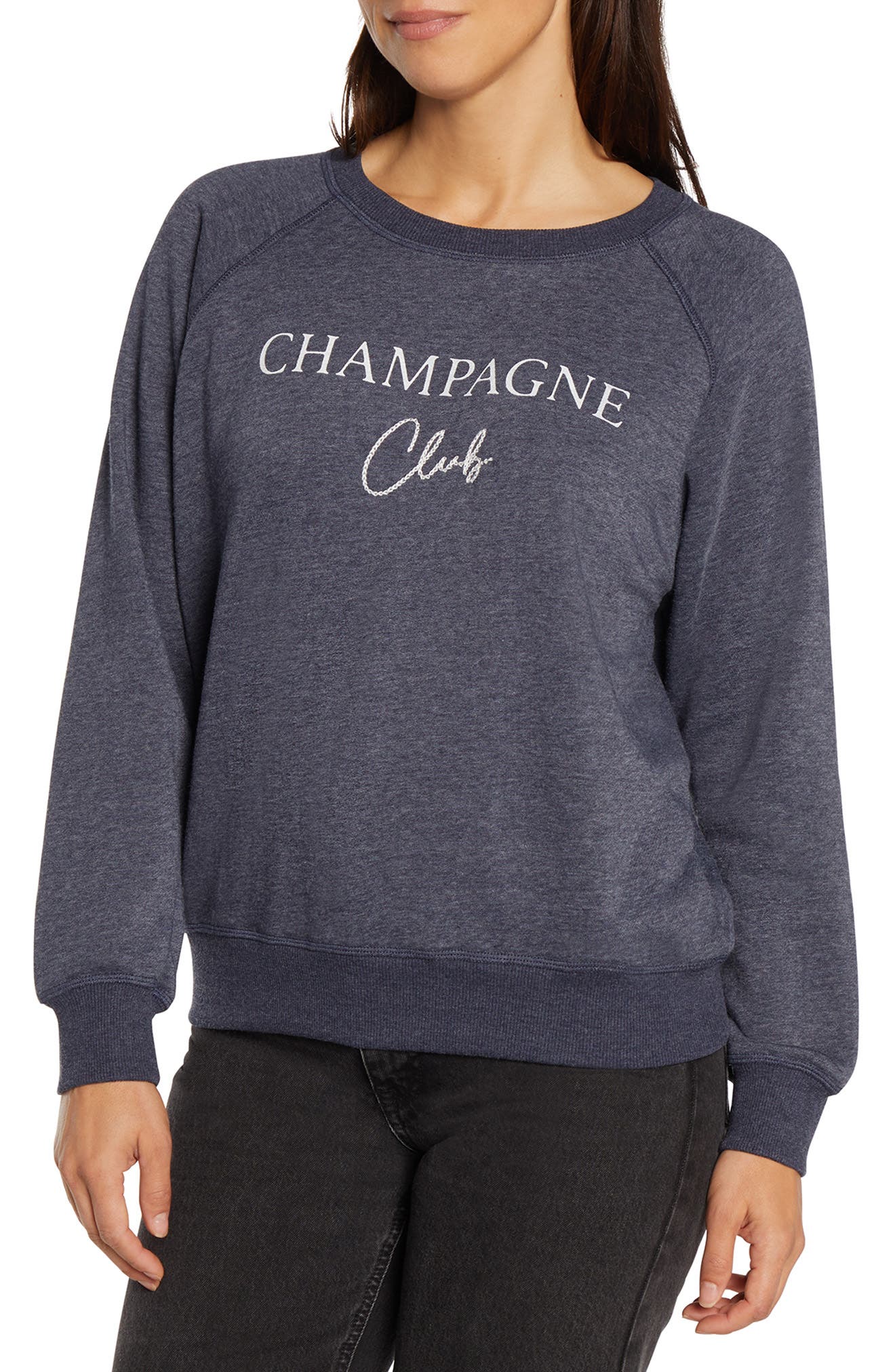 Wildfox Keely Champagne Club Sweatshirt | Nordstromrack