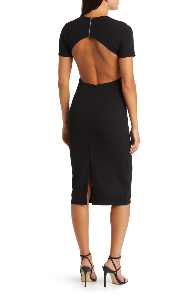 Lulus Art of Style Body-Con Midi Dress | Nordstrom