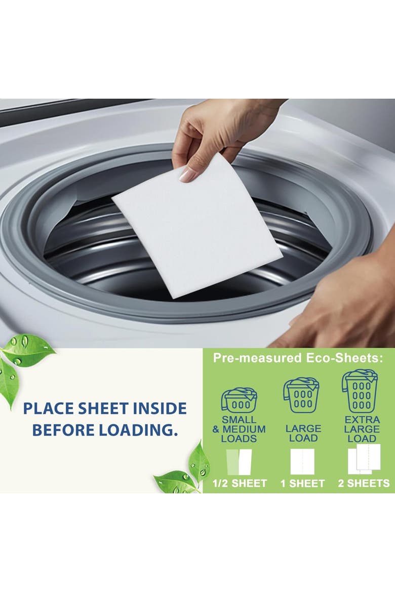 Eco Fabric Softener Sheets, Fragrance Free, 30 Sheets, 60 Loads | Nordstrom