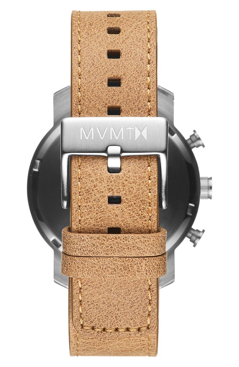 MVMT WATCHES MVMT The Chrono Chronograph Leather Strap Watch, 40mm ...