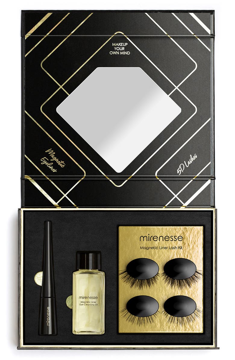 MIRENESSE Magnomatic Magnetic Eyeliner + 5d Lashes Day & Night Kit ...