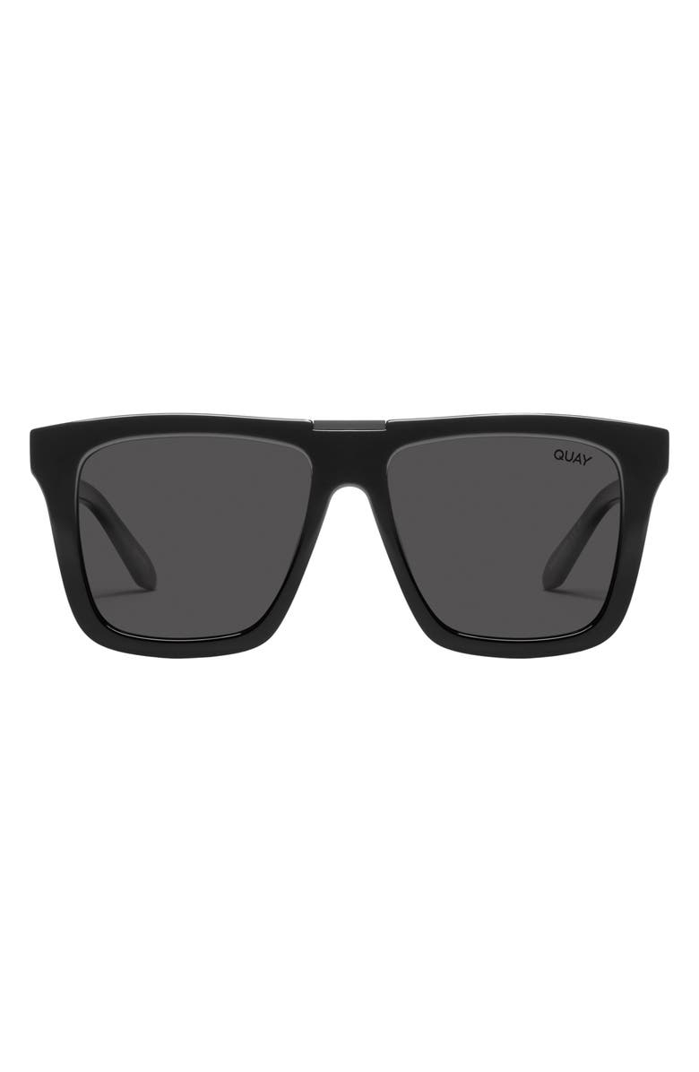 QUAY Name Drop 55mm Polarized Square Sunglasses | Nordstromrack