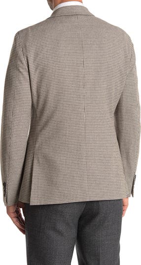 Reiss Butler Brown Micro Tatters Two Button Peak Lapel Suit Separates ...