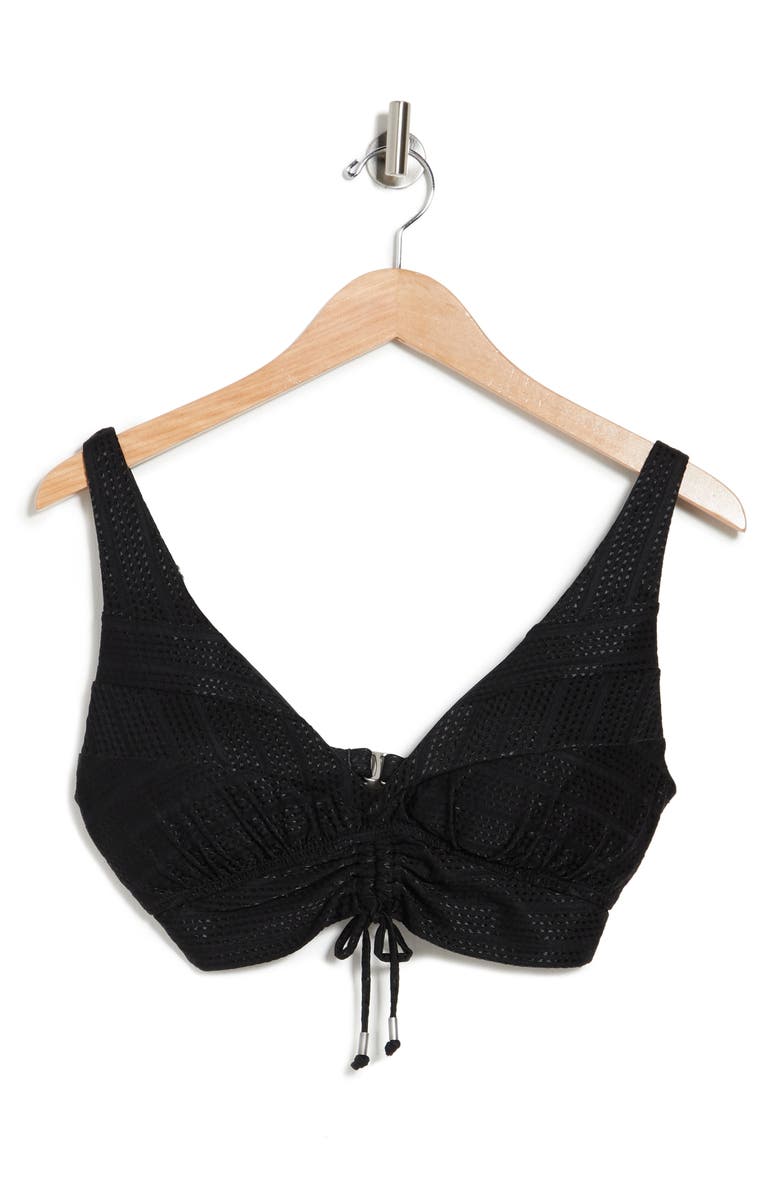Becca Crossroads Extended Ruched Bralette | Nordstromrack