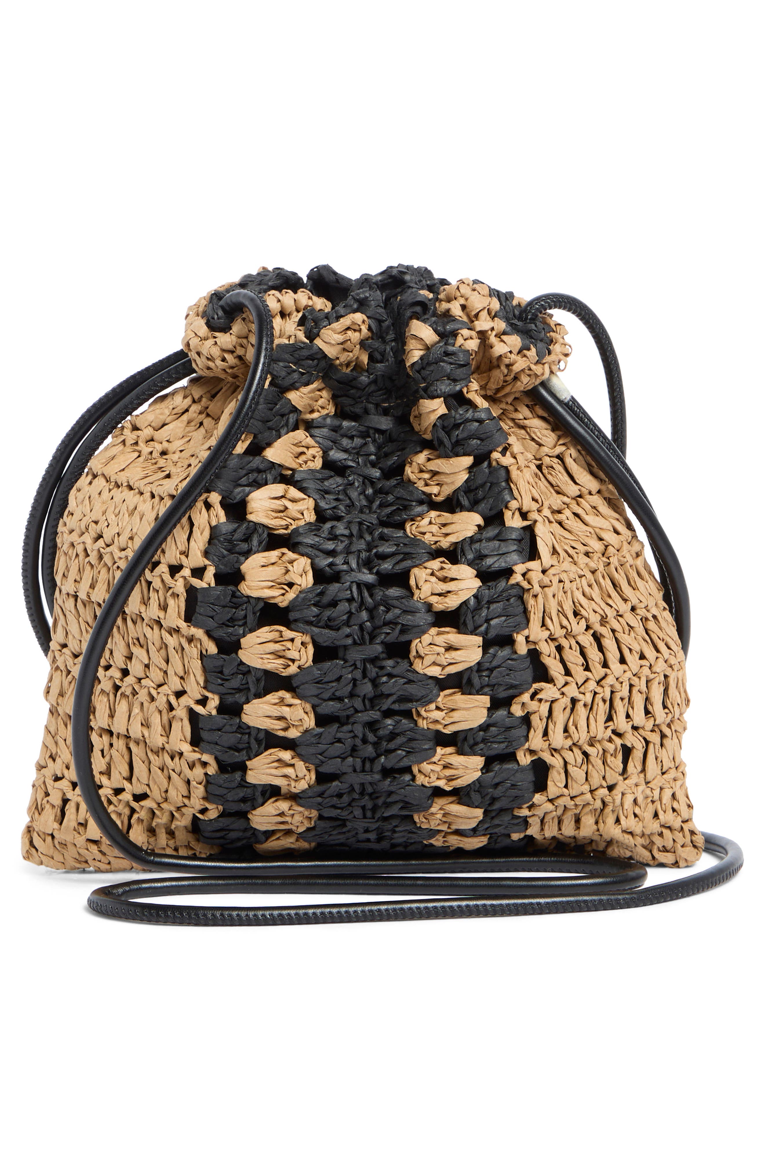 Collection XIIX Straw Bucket Bag | Nordstromrack