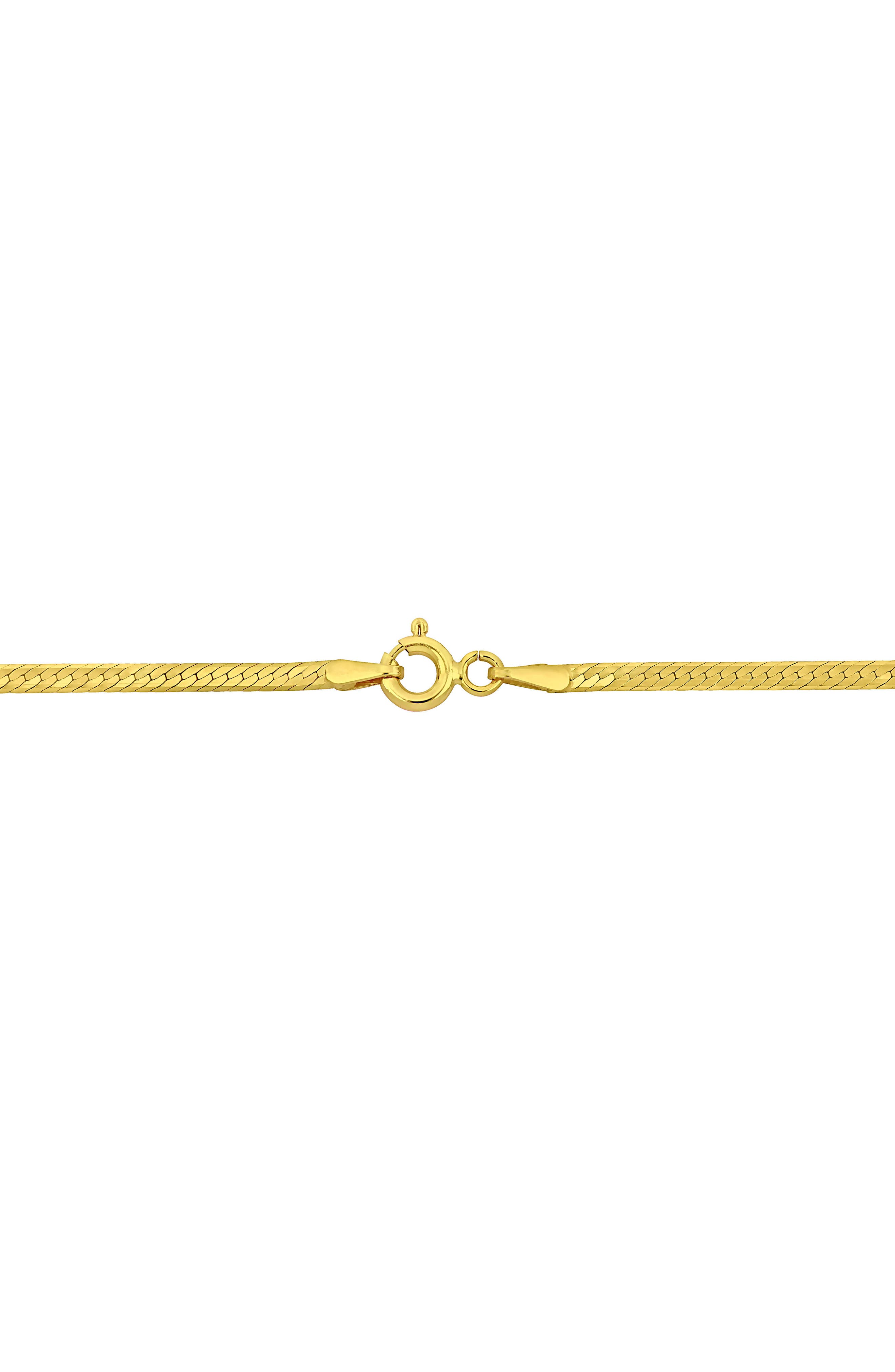 DELMAR Herringbone Chain Necklace, 2mm | Nordstromrack