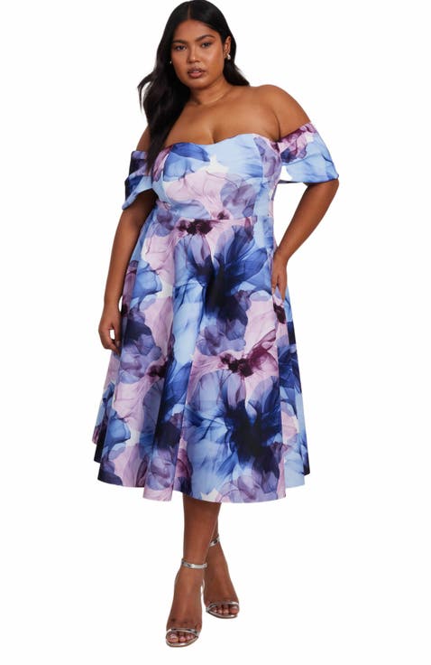 Plus-Size Midi Dresses | Nordstrom