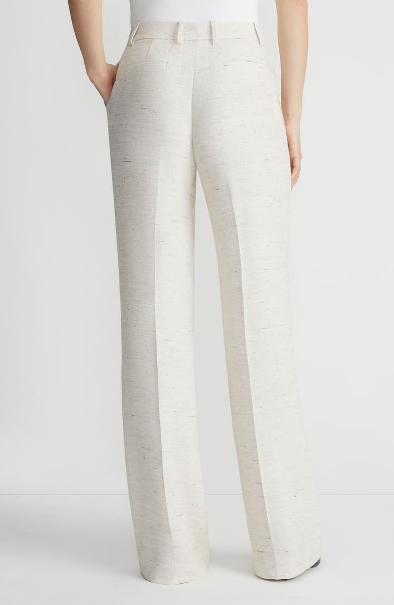 Lafayette 148 New York Gates Linen Blend Reed Cloth Straight Leg Pants ...