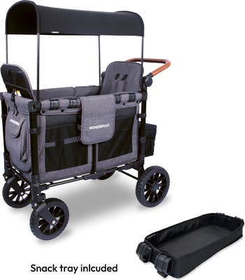 WonderFold W2 Luxe 2-Passenger Stroller Wagon & Snack Tray | Nordstrom