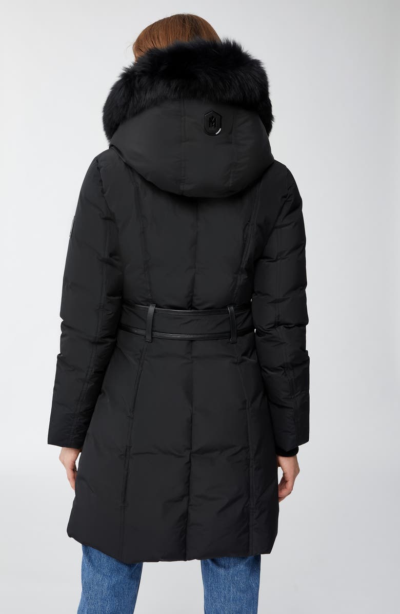 Mackage Kadalina Water Repellent Down Parka with Genuine Fox Fur Trim ...