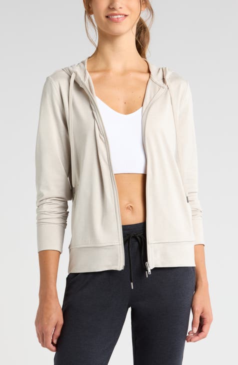 Women's Grey Zip-Up Hoodies | Nordstrom
