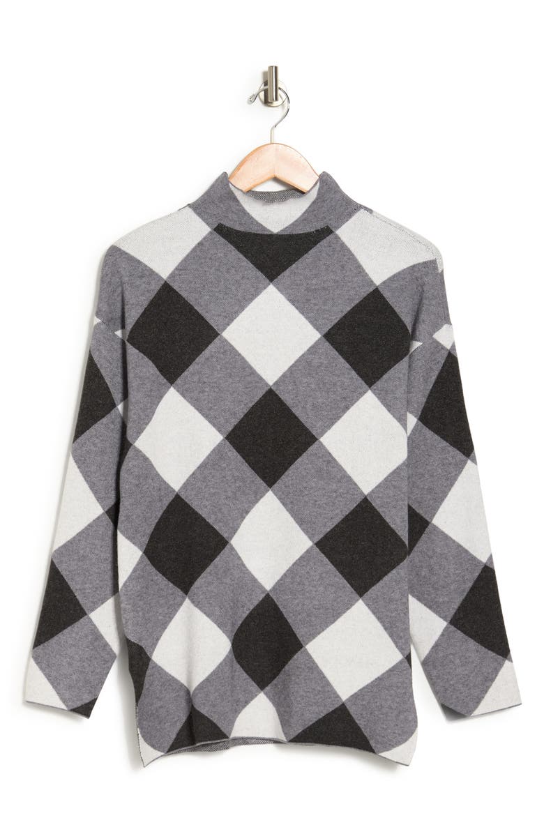 BY DESIGN Audrey Mock Neck Tunic Sweater | Nordstromrack