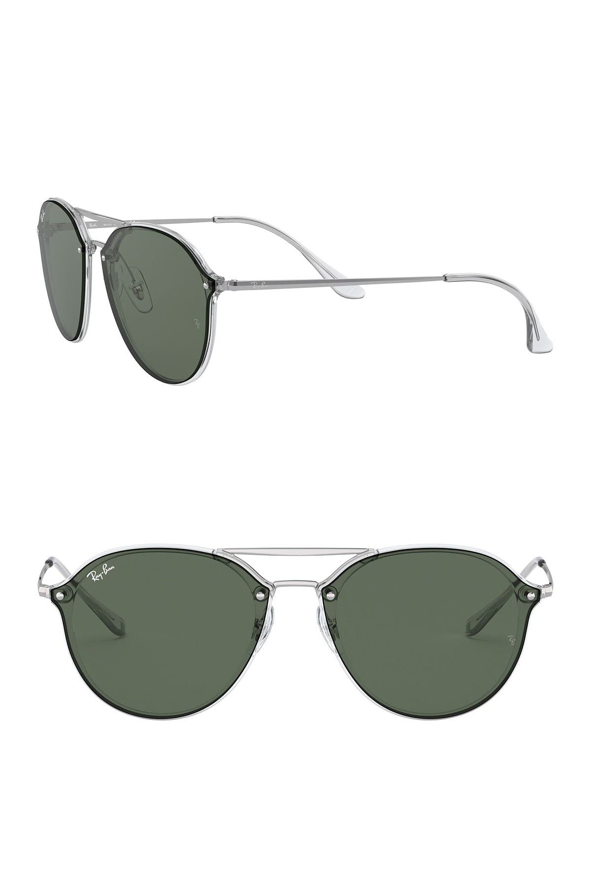 Ray-Ban 62mm Square Double Bridge Sunglasses | Nordstromrack